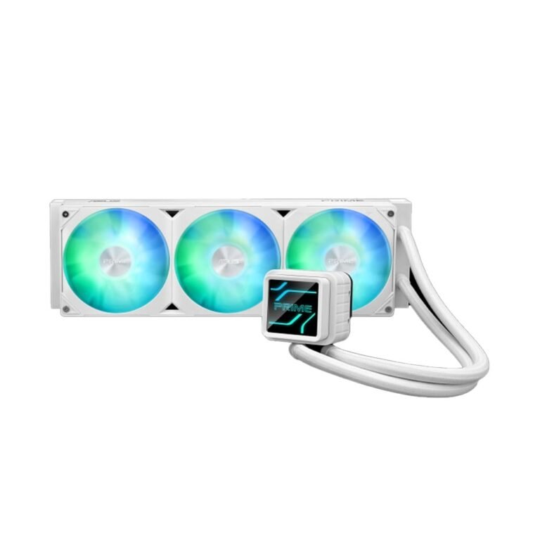 ASUS PRIME LC 360 ARGB Liquid CPU Cooler - WHITE - Pacific Computers