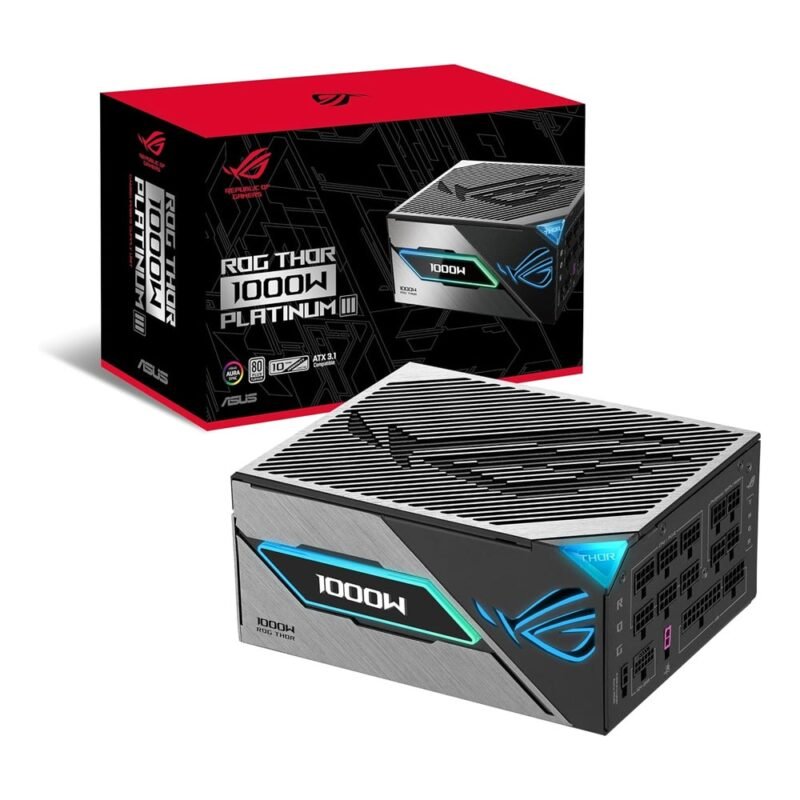 ASUS ROG Thor 1000W Platinum III GAMING Power Supply - Pacific Computers