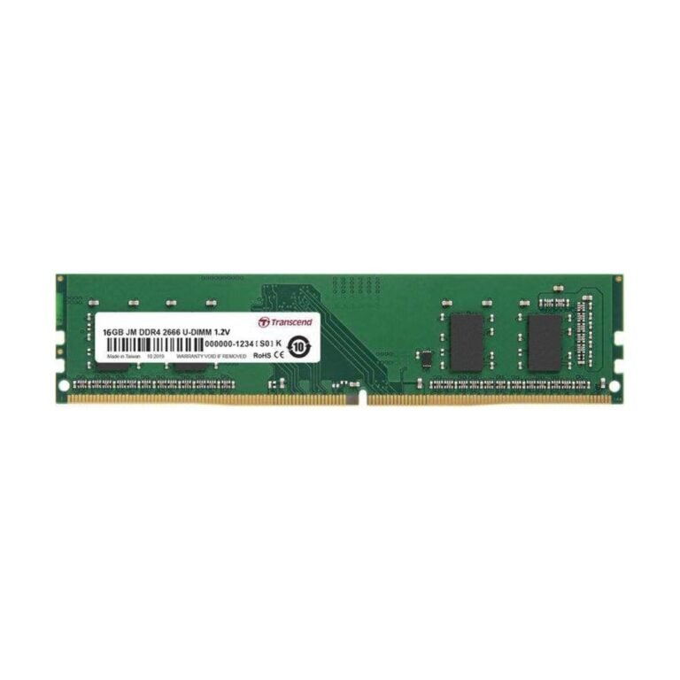 Transcend DDR4 Memory Module 2666MHZ – 16GB Desktop RAM - Pacific Computers