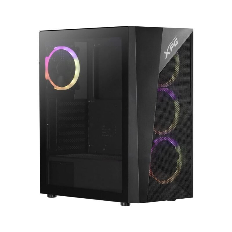 XPG LANDER 500 Mid Tower Gaming Chassis – Black - Pacific Computers